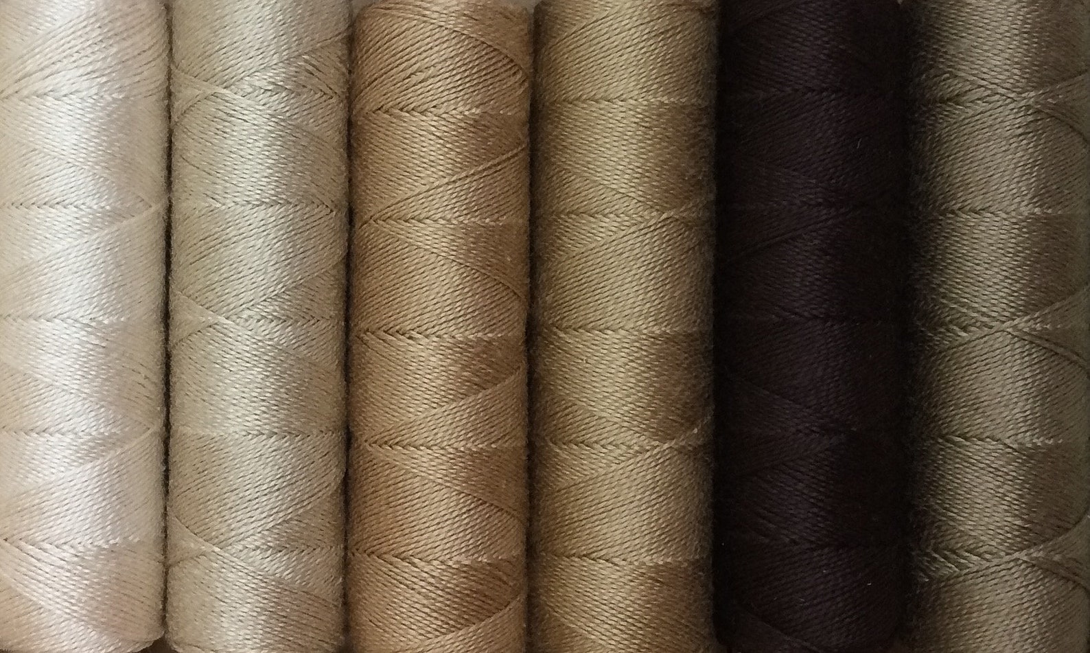 FINE COTTON, 50m Spool (55yds), Embroidery Thread, Flat Dyed Colours ...