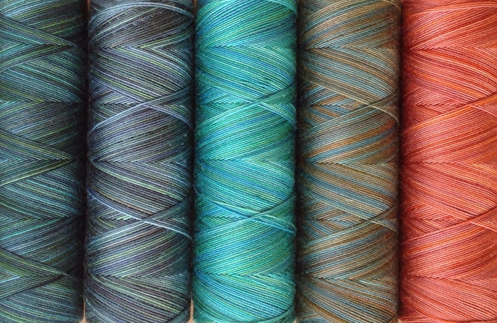 Hand Dyed Quilting Thread Thread Machine Quilting Thread 40 - Etsy UK