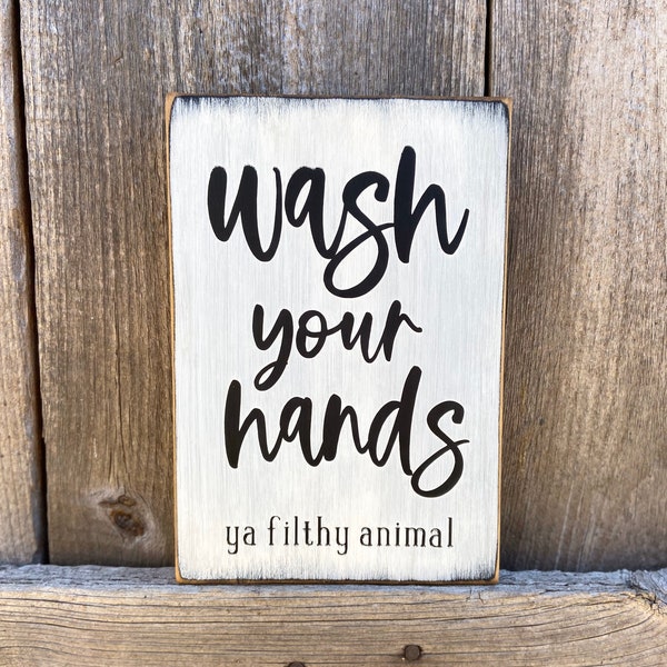Wash Your Hands Ya Filthy Animal Christmas - Etsy