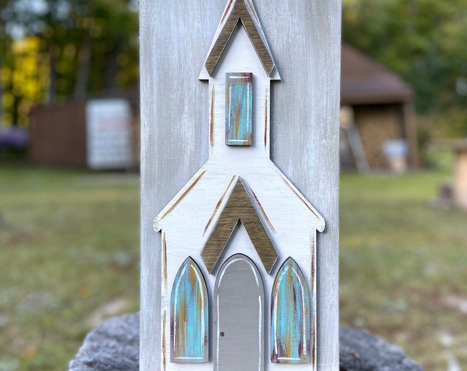 Church Sign Church Decor Religious Decor Country Church - Etsy