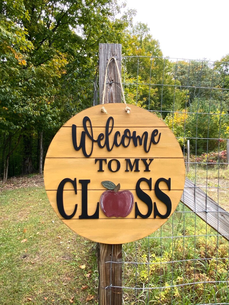 Welcome to My Classroom Classroom Sign Welcome Sign | Etsy