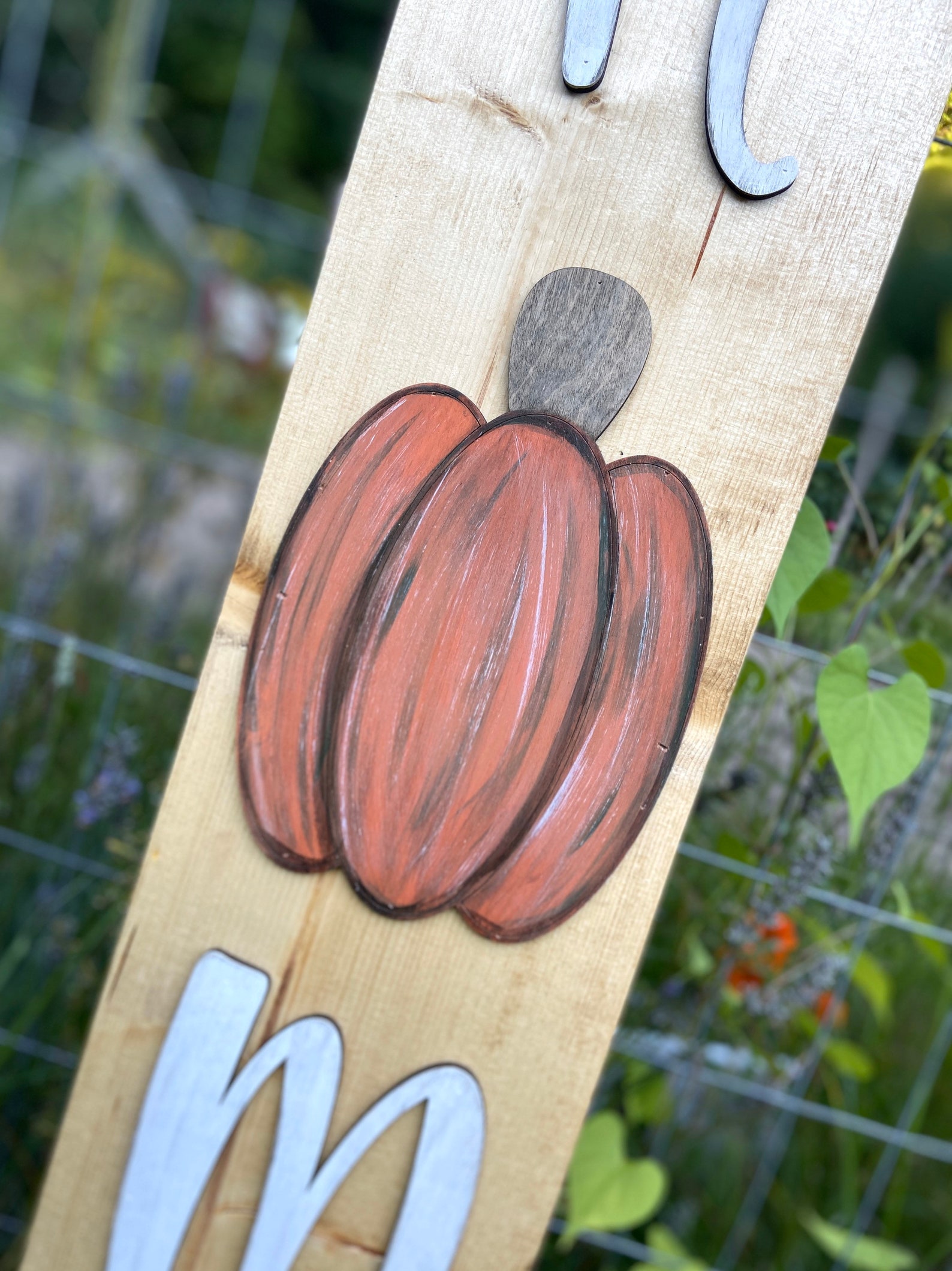 Fall Porch Leaner Fall Decor Home Sign Pumpkin Sign - Etsy