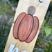 Fall Porch Leaner, Fall Decor, Home Sign, Pumpkin Sign - Etsy