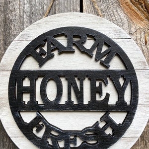 Farm Fresh Honey Sign, Farmhouse Decor - Etsy