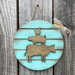 Farm Animal Sign, Farm Sign, Farmhouse Decor - Etsy