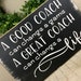 Coach Sign, MADE TO ORDER, Coach Gift - Etsy
