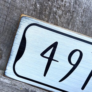 Zip Code Sign MADE TO ORDER - Etsy