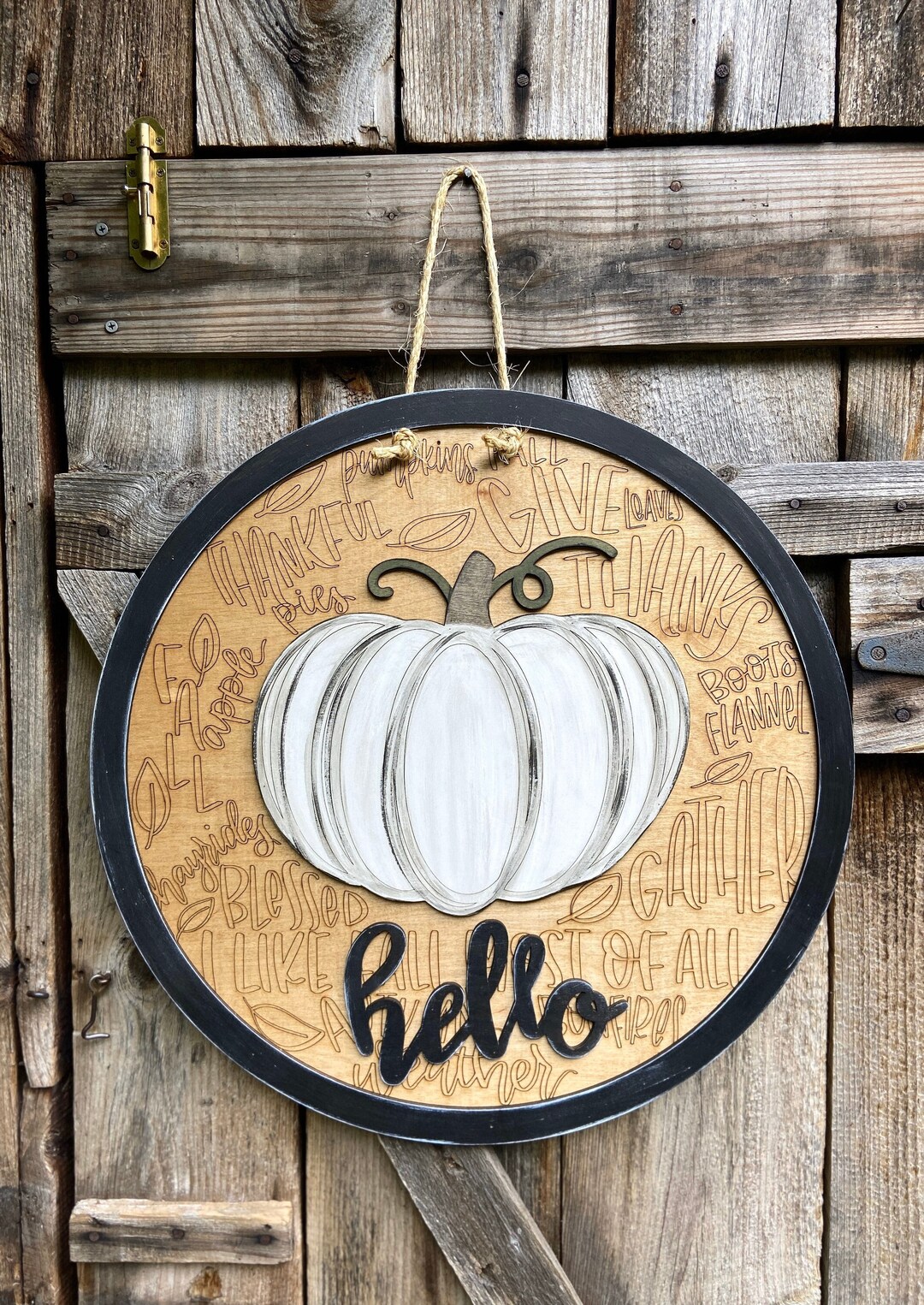Fall Door Sign, Hello Fall Sign, Fall Sign, Fall Decor - Etsy