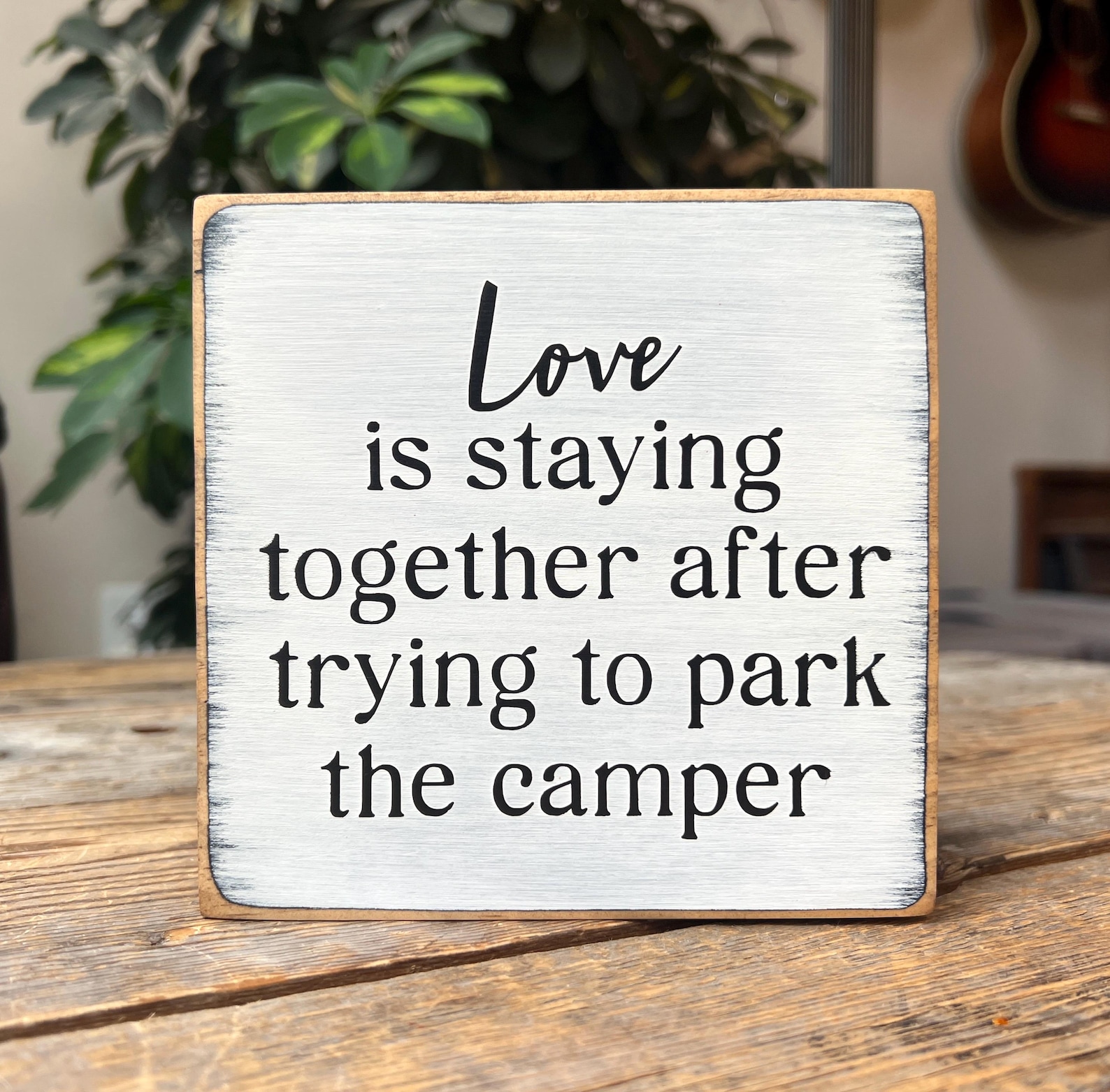 Park the Camper, Camping Sign, Camper Decor - Etsy
