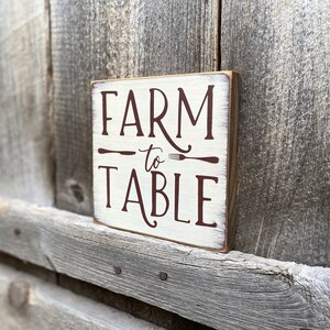 Farm to Table Sign, Farm Sign, Farmhouse Decor - Etsy