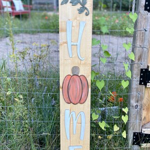 Fall Porch Leaner, Fall Decor, Home Sign, Pumpkin Sign - Etsy