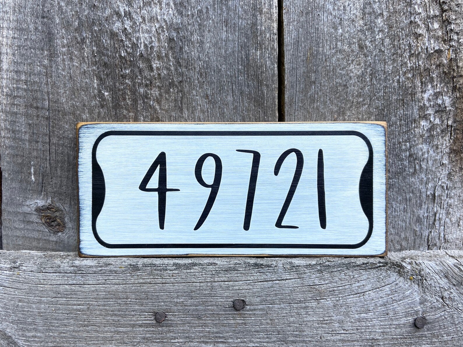 Zip Code Sign MADE TO ORDER - Etsy