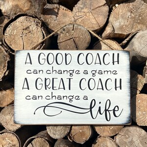 Coach Sign, Coach Gift - Etsy