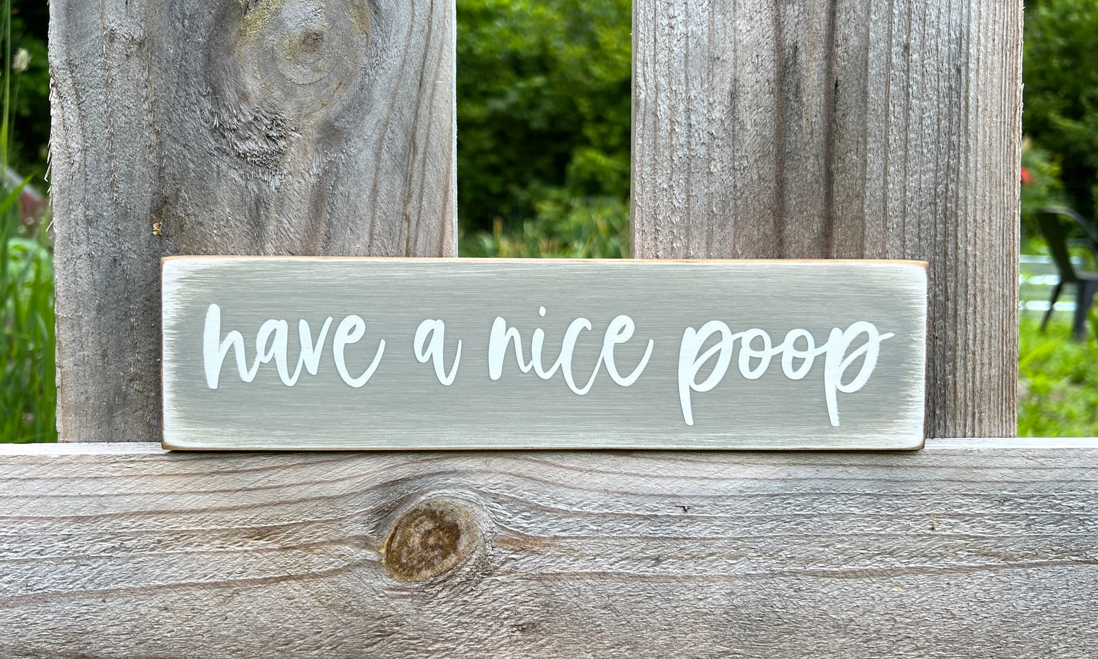 Have a Nice a Poop Funny Bathroom Sign Poop Sign - Etsy