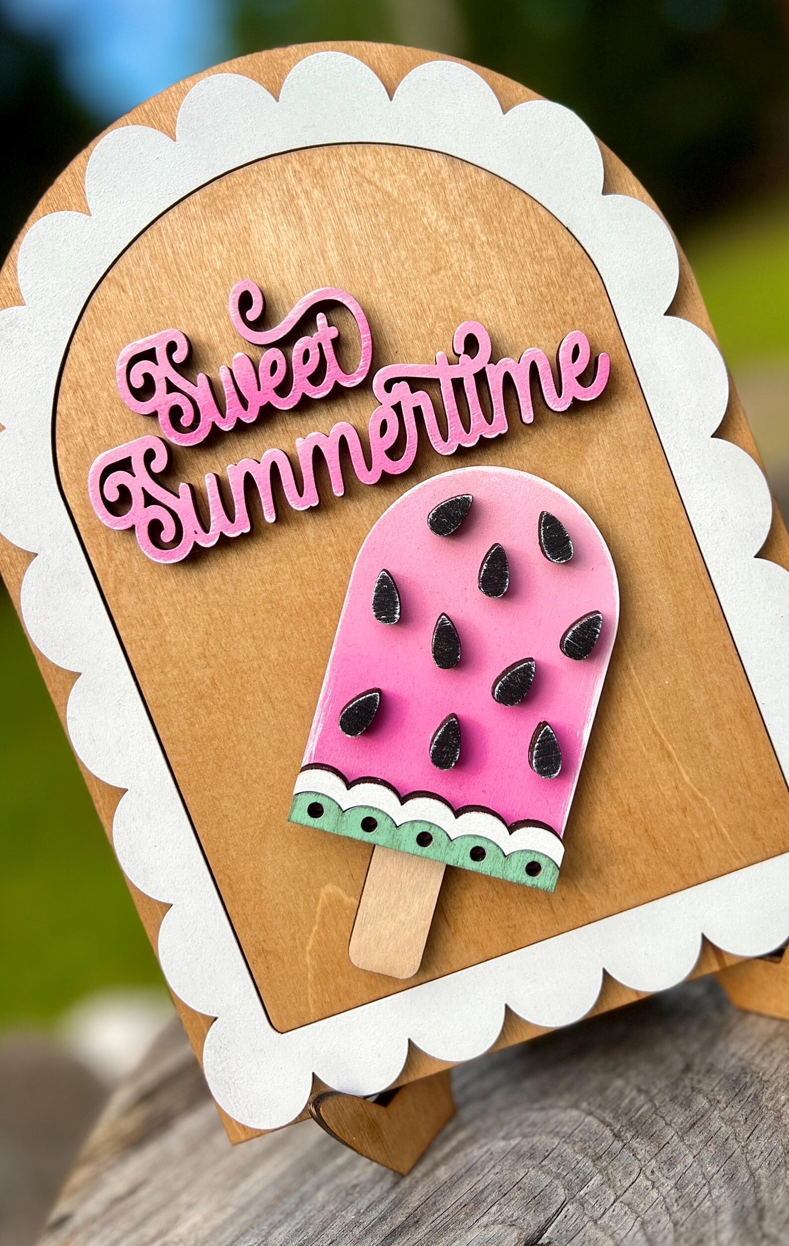 Sweet Summertime, Watermelon Sign, Farmhouse Summer Decor - Etsy