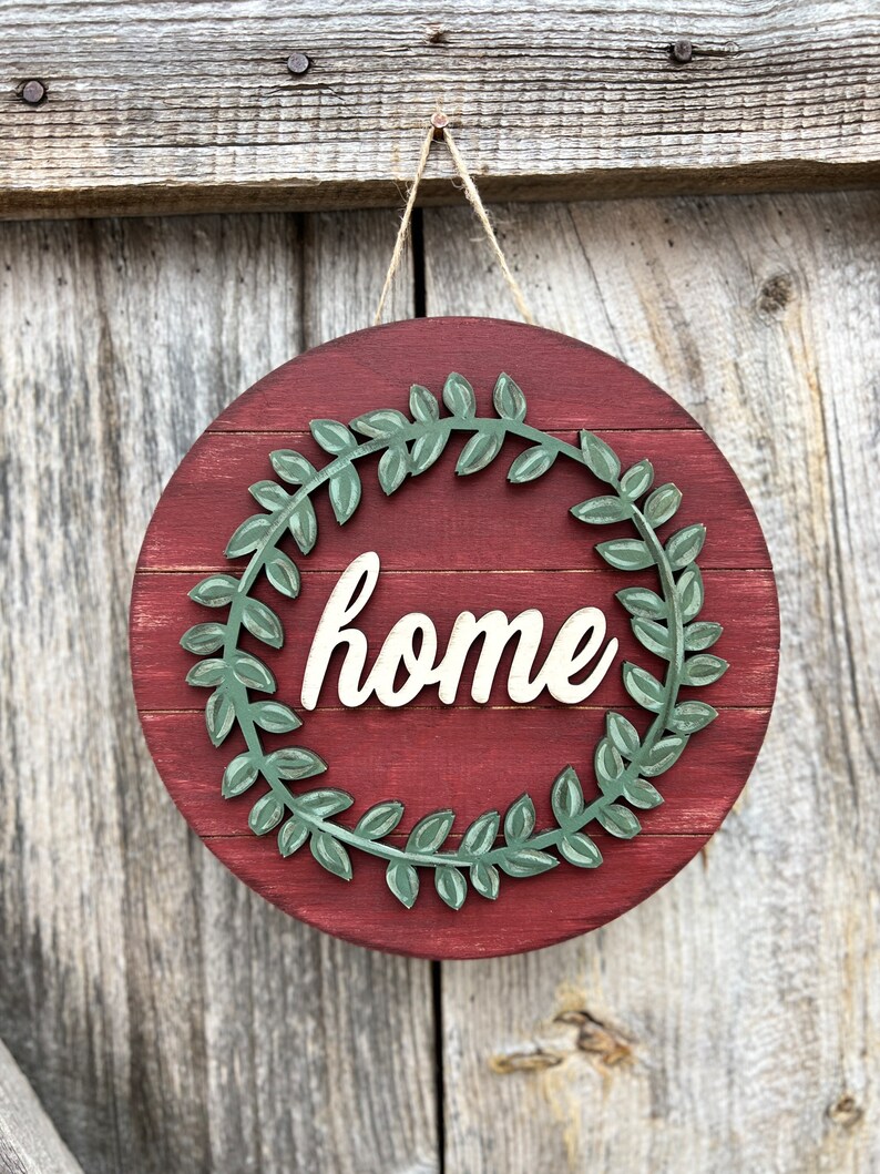 Home Sign, Farmhouse Home Sign, Farmhouse Decor - Etsy