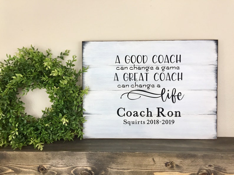 Coach Sign Coach Gift Team Autograph Sign A Great Coach Can - Etsy UK