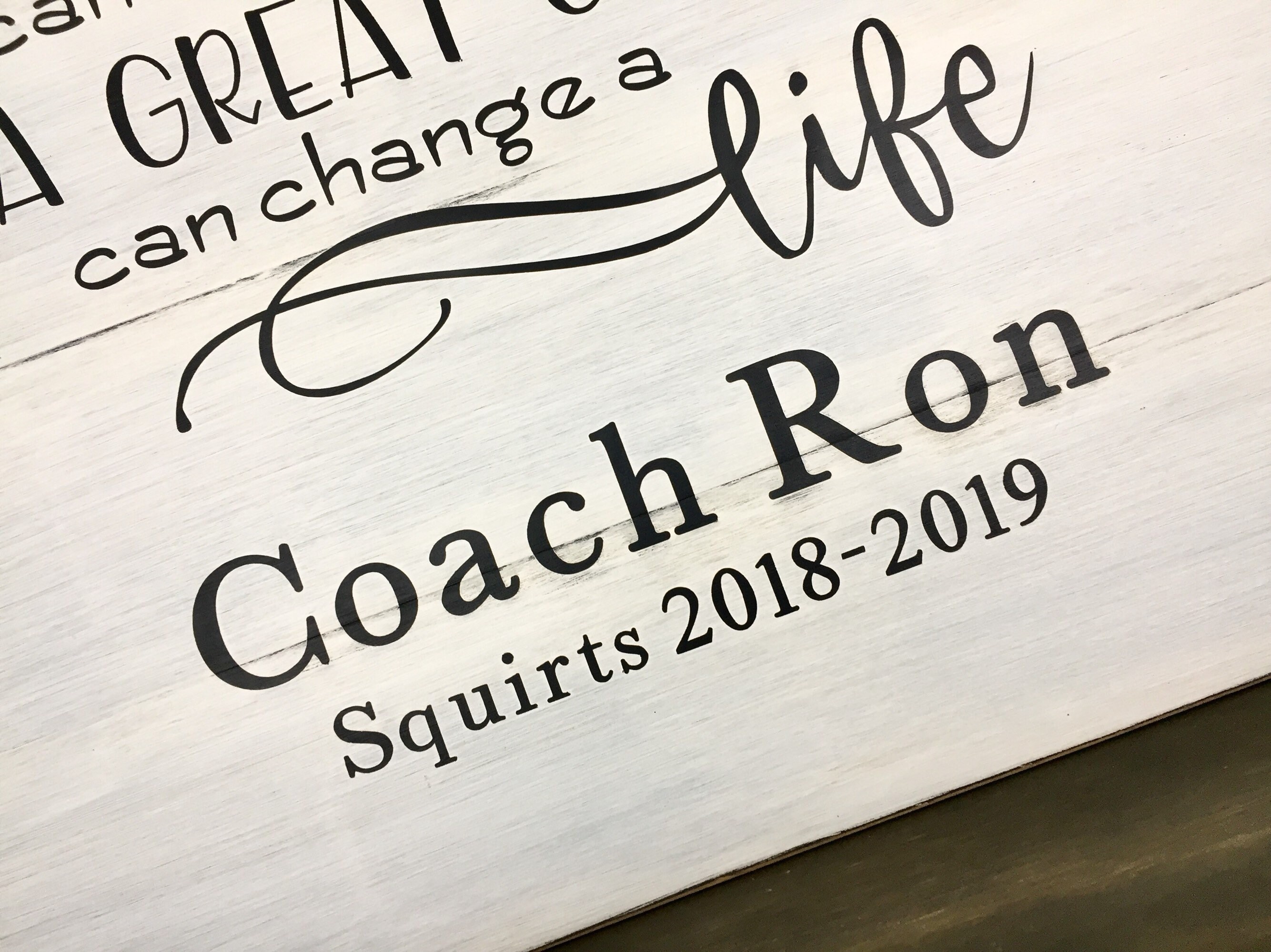 Coach Sign Coach Gift Team Autograph Sign A Great Coach Can - Etsy UK