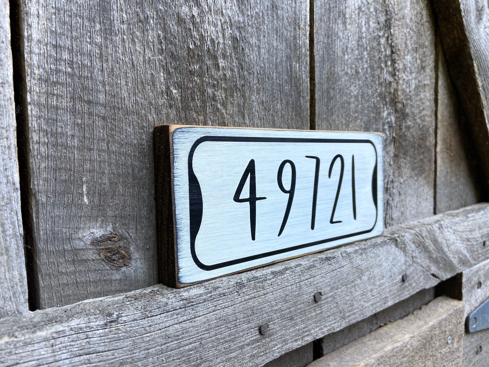 Zip Code Sign MADE TO ORDER - Etsy