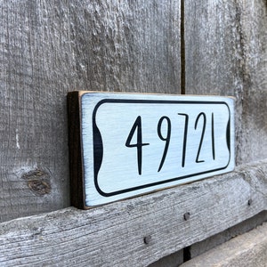 Zip Code Sign MADE TO ORDER - Etsy