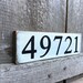 Zip Code Sign MADE TO ORDER - Etsy