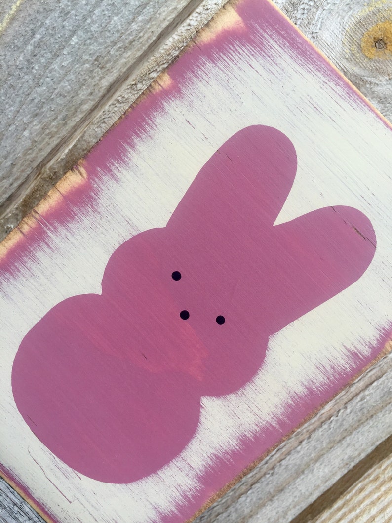 Primitive Peep Sign Wooden Peep Block | Etsy