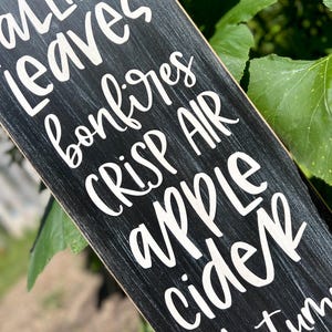 Fall Porch Leaner, Farmhouse Fall Decor, Autumn Sign - Etsy