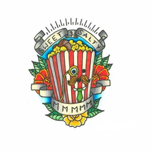 Detective Popcorn Cross Stitch Pattern - Etsy