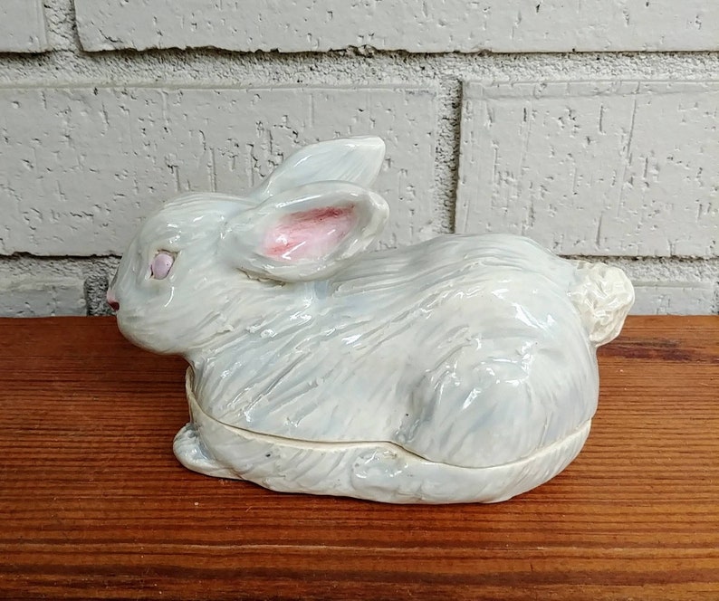 Small Rabbit Trinket Box - Etsy