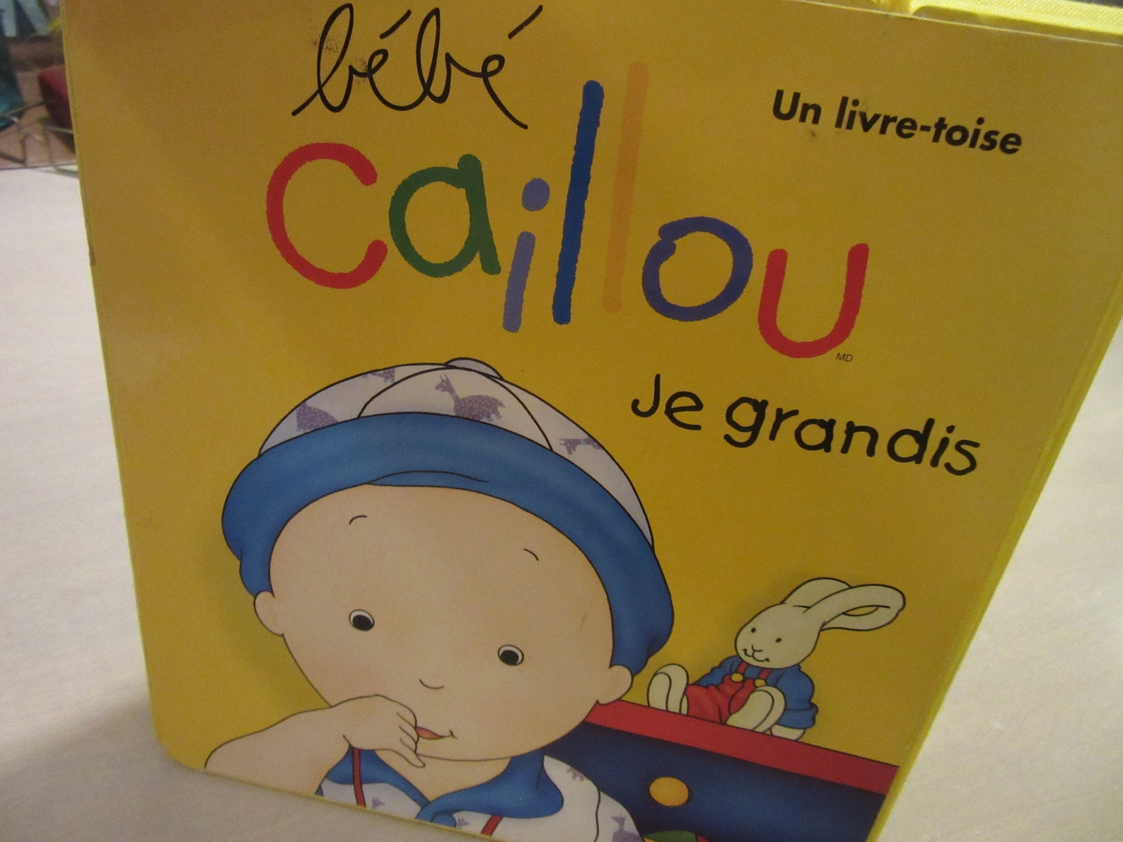 French Bebe Caillou Book Height Chart Nursery Decor - Etsy