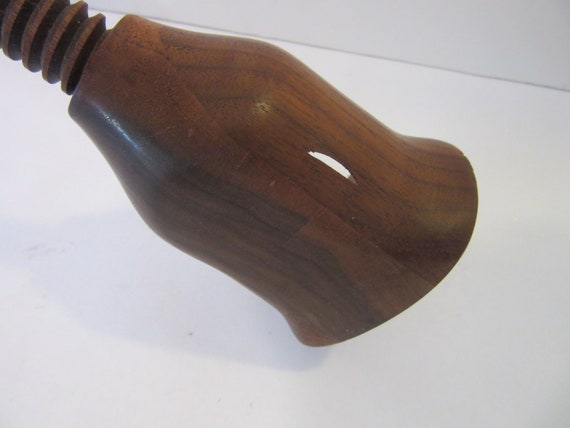 Vintage Walnut Wood Cracker Nut Cracker Easy Crackin'… - Gem