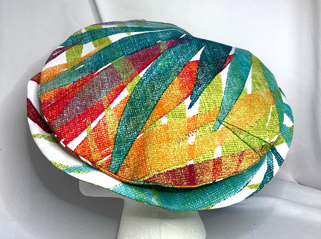 Tropical Colors Renaissance Tudor Flat Cap - Etsy