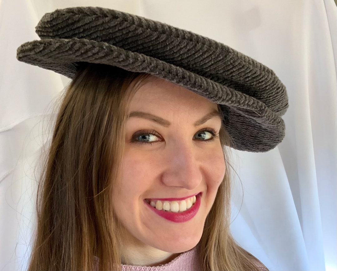 Grey Corduroy Renaissance Tudor Flat Cap, SMALL - Etsy
