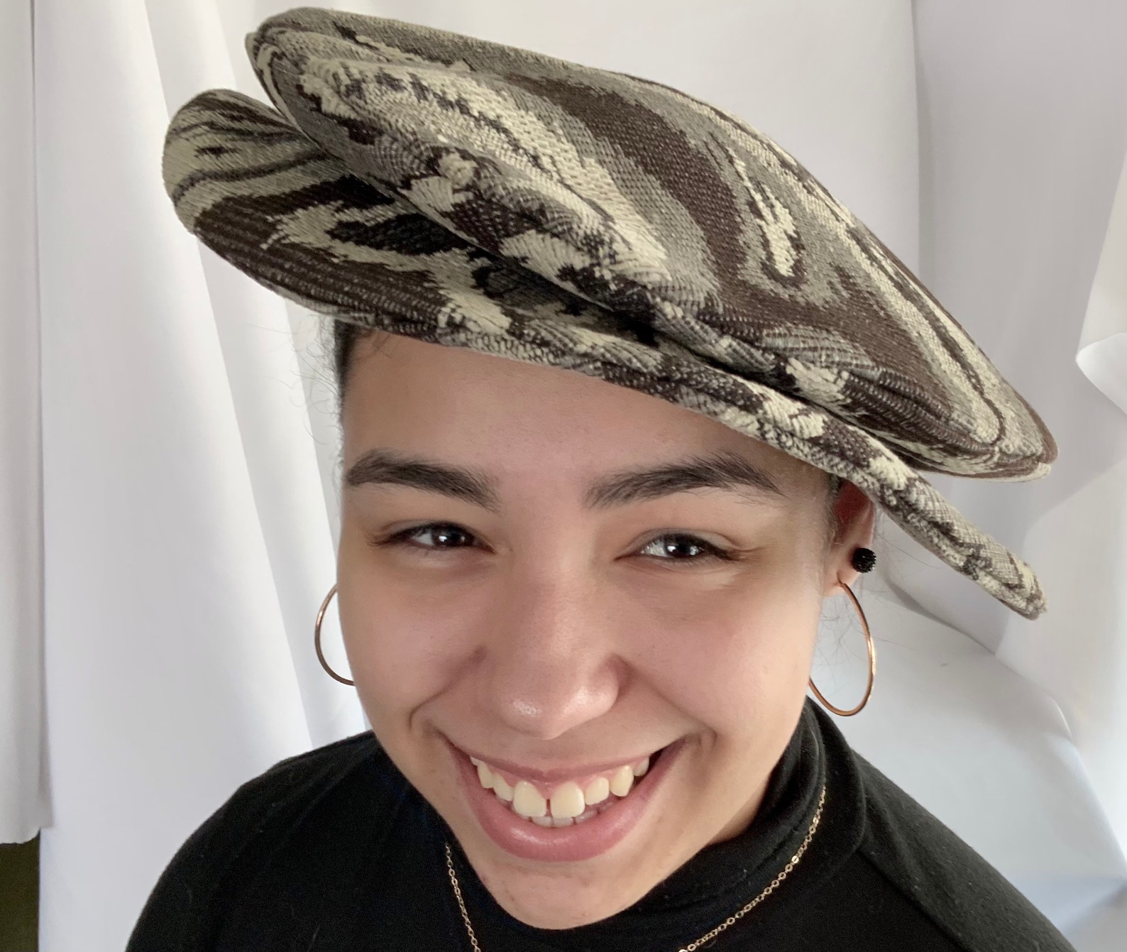 Grey Pattern Renaissance Tudor Flat Cap MEDIUM | Etsy