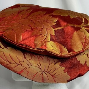 Red & Gold Brocade Renaissance Tudor Flat Cap - Etsy