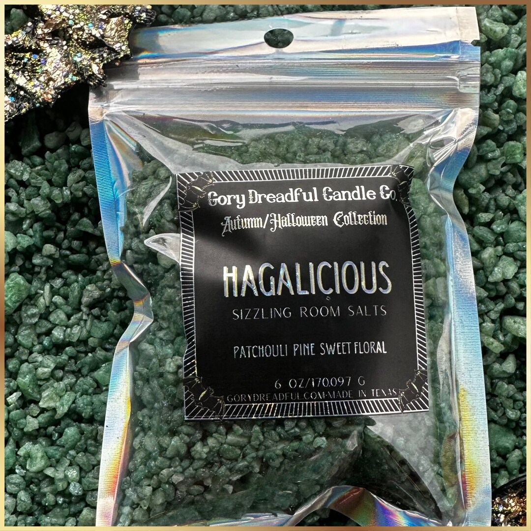 Hagalicious Sizzling Room Salt Crystal Potpourri Wax Melt - Etsy