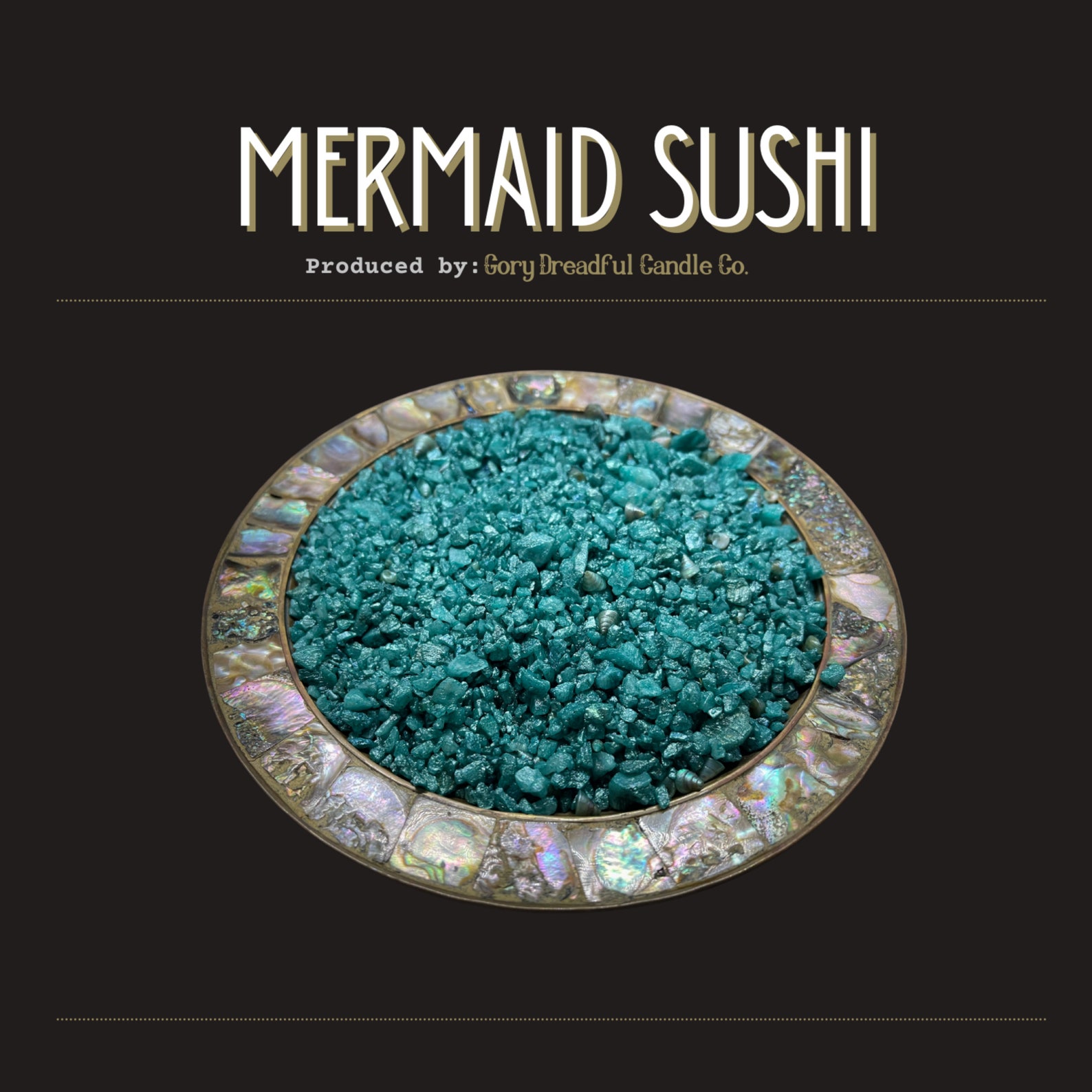 Mermaid Sushi Sizzling Room Salt Crystal Potpourri - Sea Salt & Orchid ...