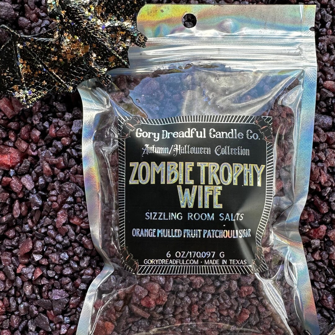 Zombie Trophy Wife Sizzling Room Salt Crystal Potpourri: Orange Mulled ...