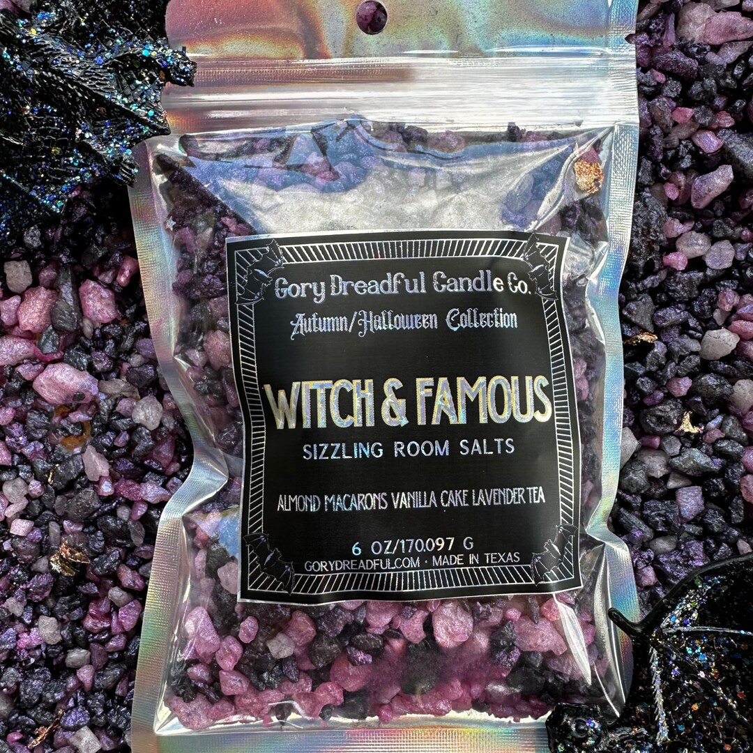 Witch & Famous Sizzling Room Salt Crystal Potpourri : Almond Macarons ...