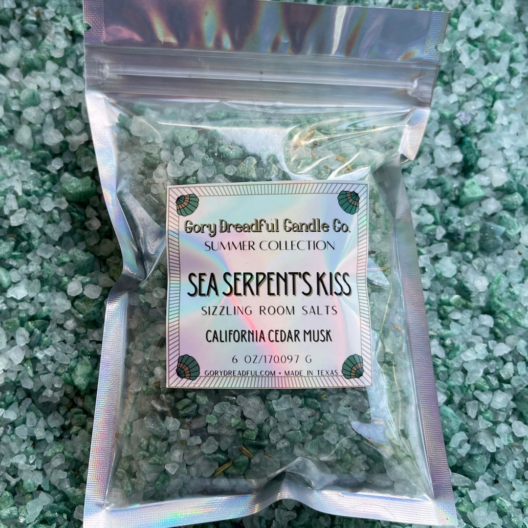 Sea Serpent's Kiss - Sizzling Room Salt Crystal Potpourri | Wax Melt ...