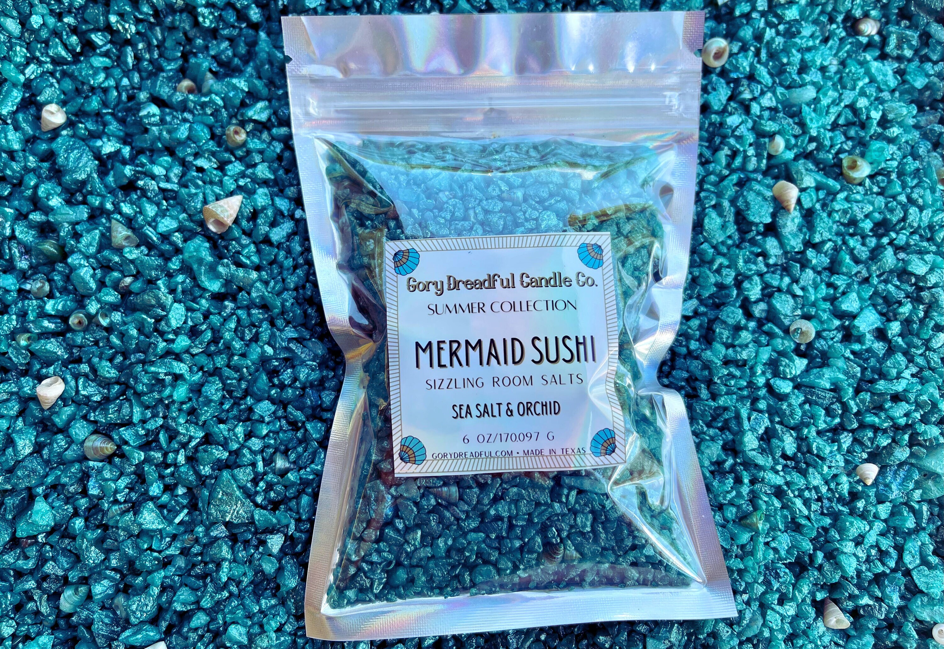 Mermaid Sushi Sizzling Room Salt Crystal Potpourri Wax - Etsy