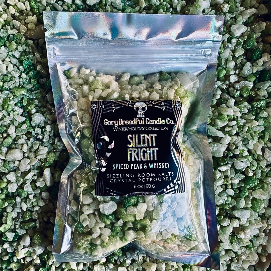 Silent Fright Sizzling Room Salt Crystal Potpourri: Spiced Pear ...