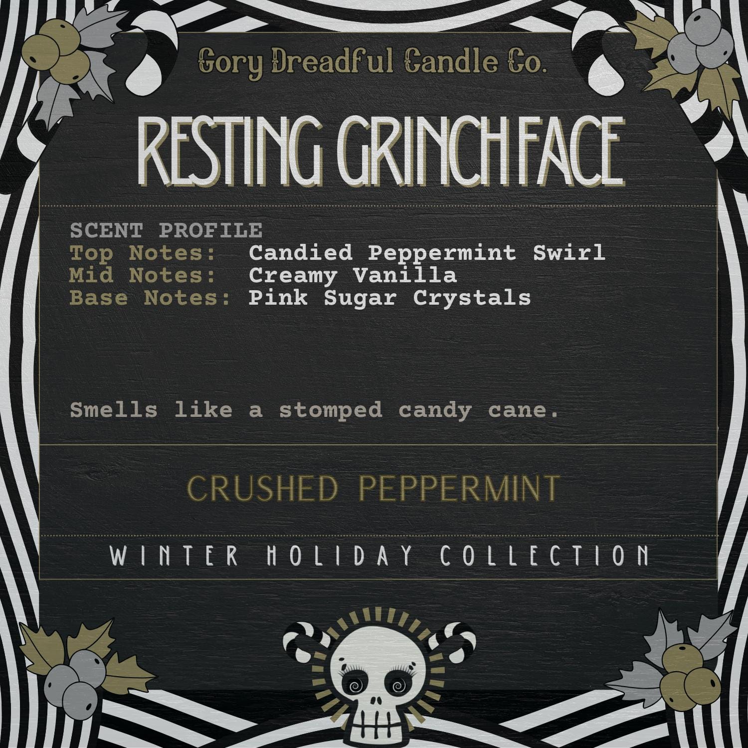 Resting Grinchface Sizzling Room Salt Crystal Potpourri: Crushed ...