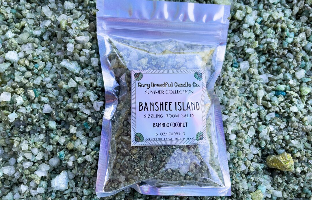 Banshee Island Sizzling Room Salt Crystal Potpourri Wax - Etsy