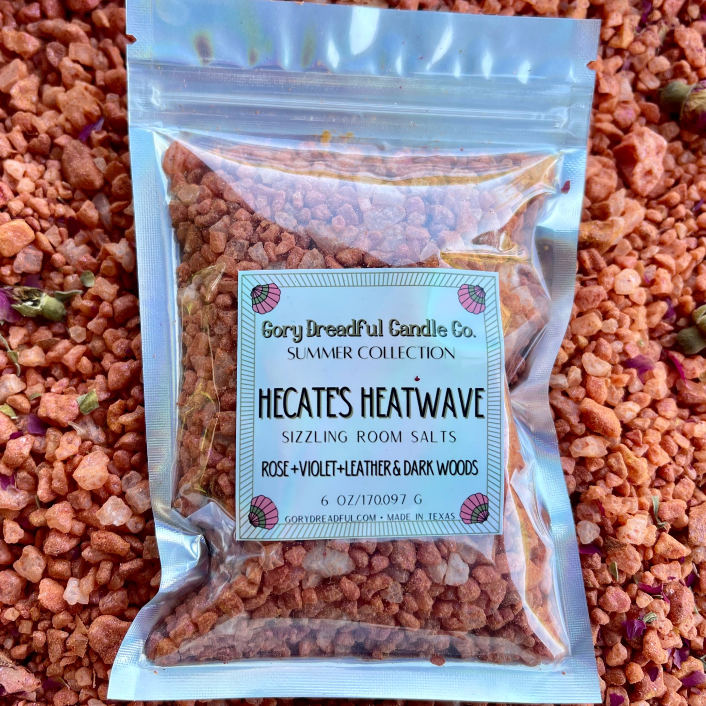 Hecate's Heatwave Sizzling Room Salt Crystal Potpourri- Rose Violet ...