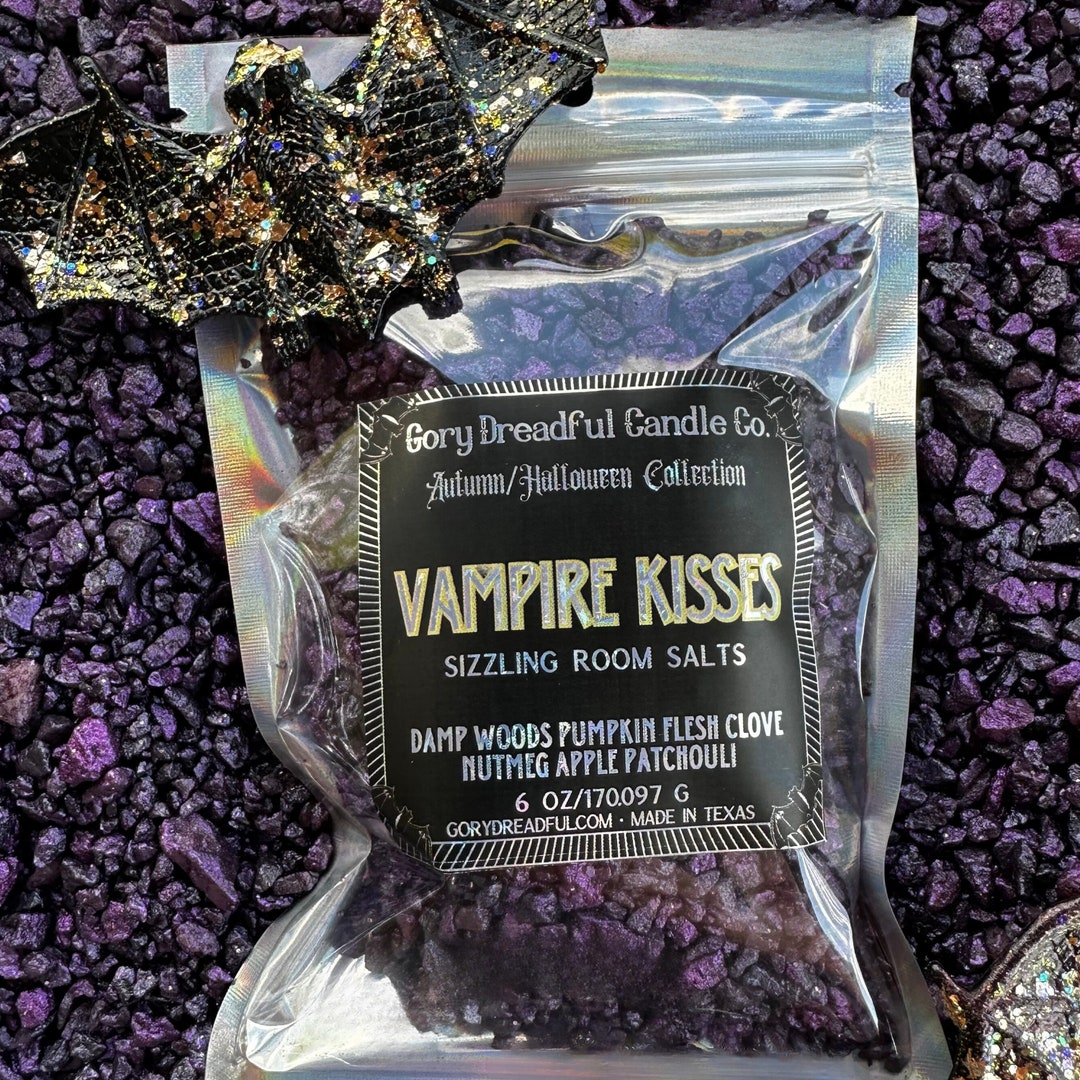 Vampire Kisses Sizzling Room Salt Crystal Potpourri: Damp Woods Pumpkin ...
