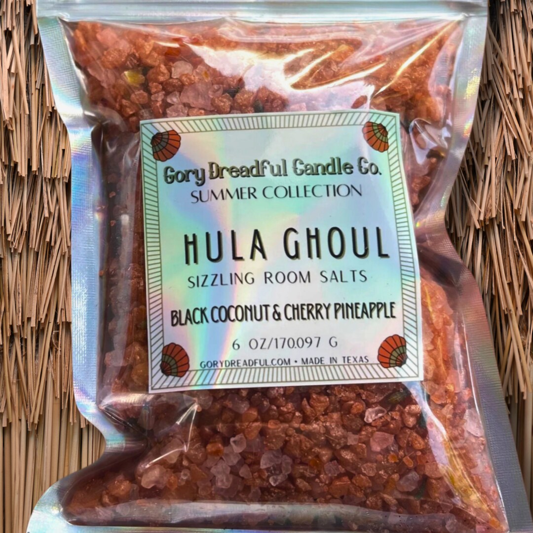 Hula Ghoul Pineapple Sizzling Room Salt Crystal Potpourri -black ...