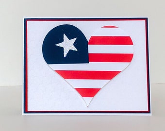 Patriotic card | Etsy