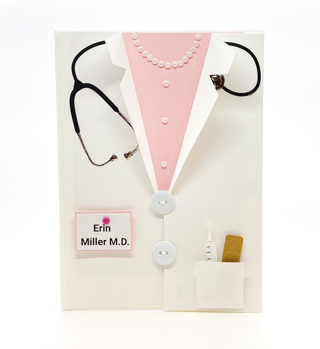 Bestselling Doctor Card, Women Doctor Card, MD, Medical School ...