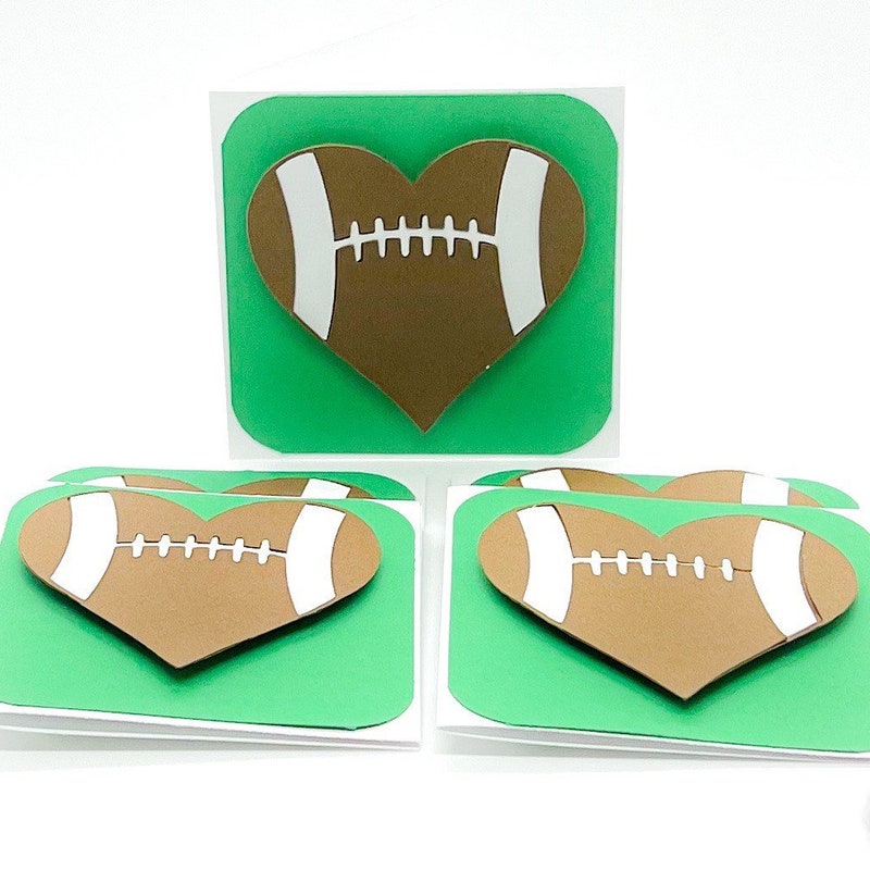 Football Valentine - Etsy